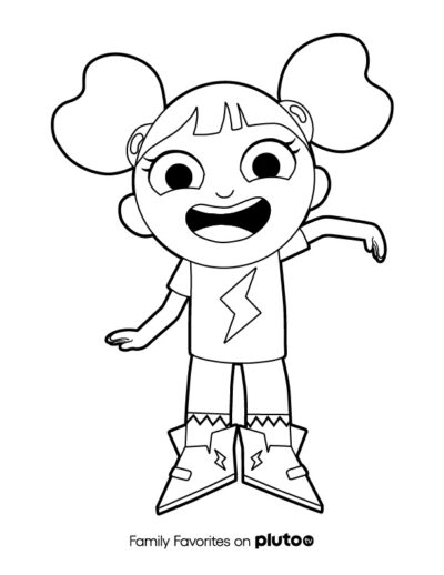 BBC Kids Coloring Pages